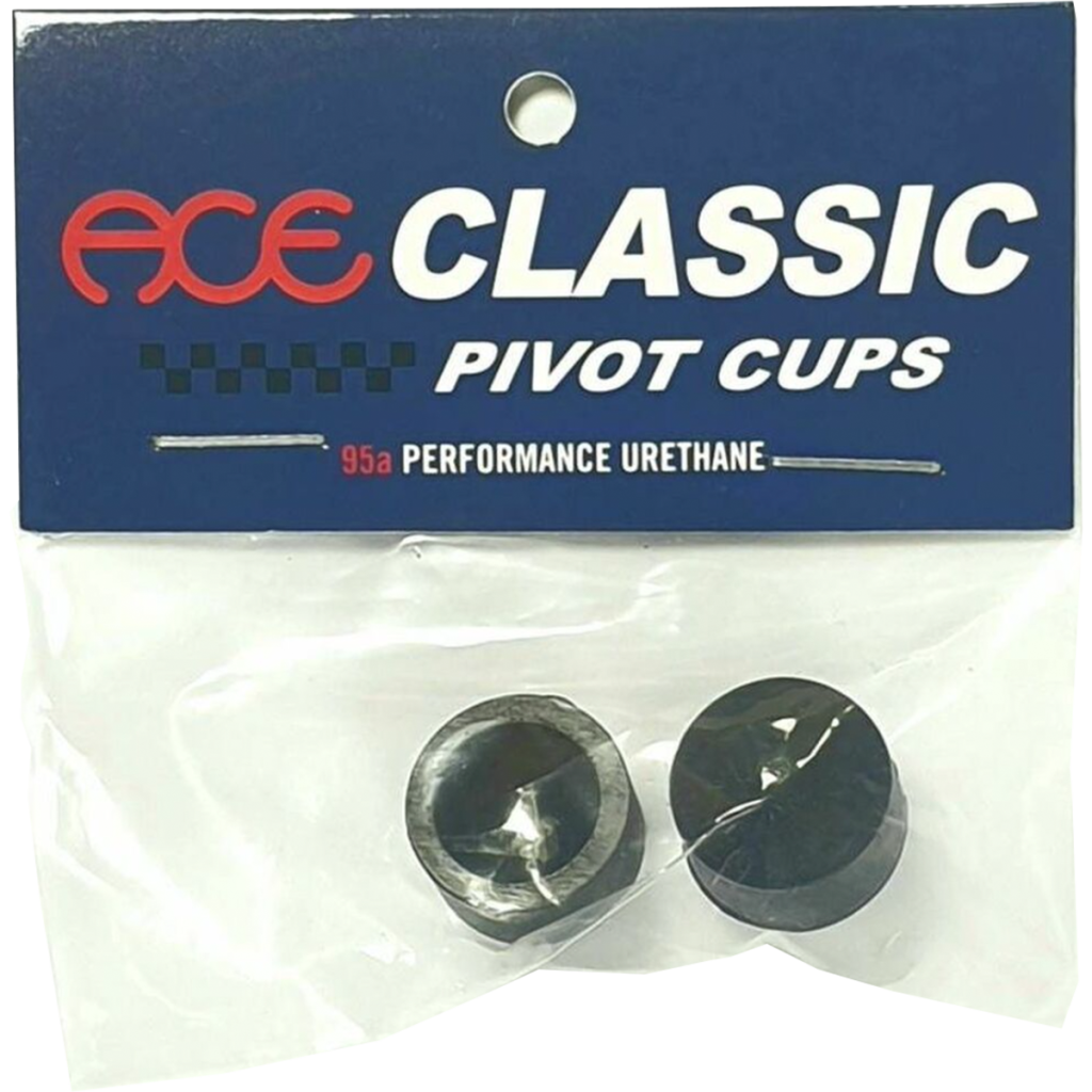 ACE CLASSIC PIVOT CUPS SET BLACK 95a 2pcs - Cemento Surf Hardware