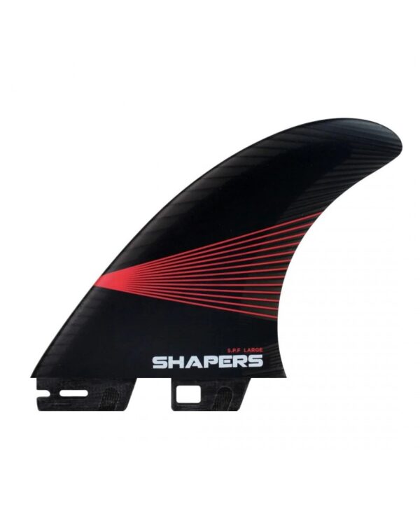 Shapers S.P.F Thruster Set - Large FCS II - Cemento Surf Hardware